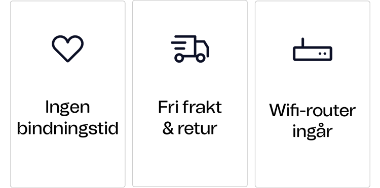 Bredband via fiber | Telenor