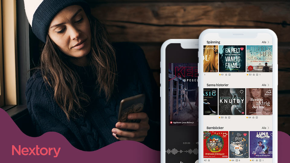 Prova Nextory fritt i 6 veckor | Böcker för alla | Telenor
