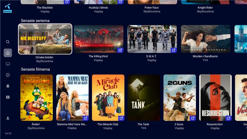 Telenor Stream - streama tv, film, serier, dokumentärer och sport. | Telenor