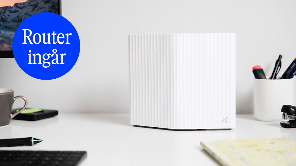 Fiber bredband för företag | Telenor Företag