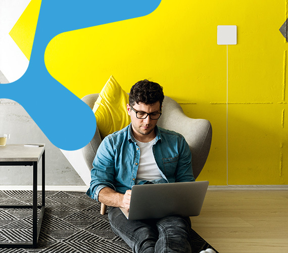 Wifi-router i4882 ingår | Bredband vid fiber | Telenor Företag