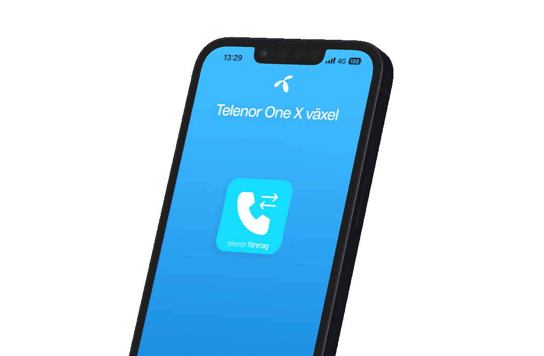 Telenor One X växel - mobilapp, webb, One X Softphone, Telefonist | Telenor Företag