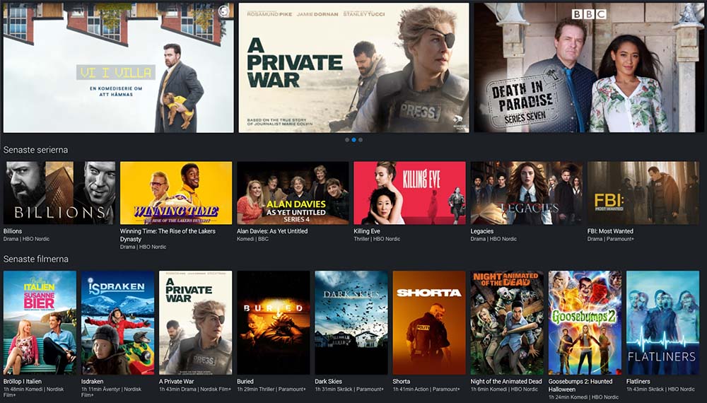 Telenor Stream - streama tv, film, serier, dokumentärer och sport ...